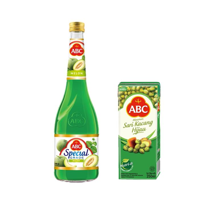 Jual ABC Sirup Special Grade Melon 485 mL + Minuman Sari Kacang Hijau ...