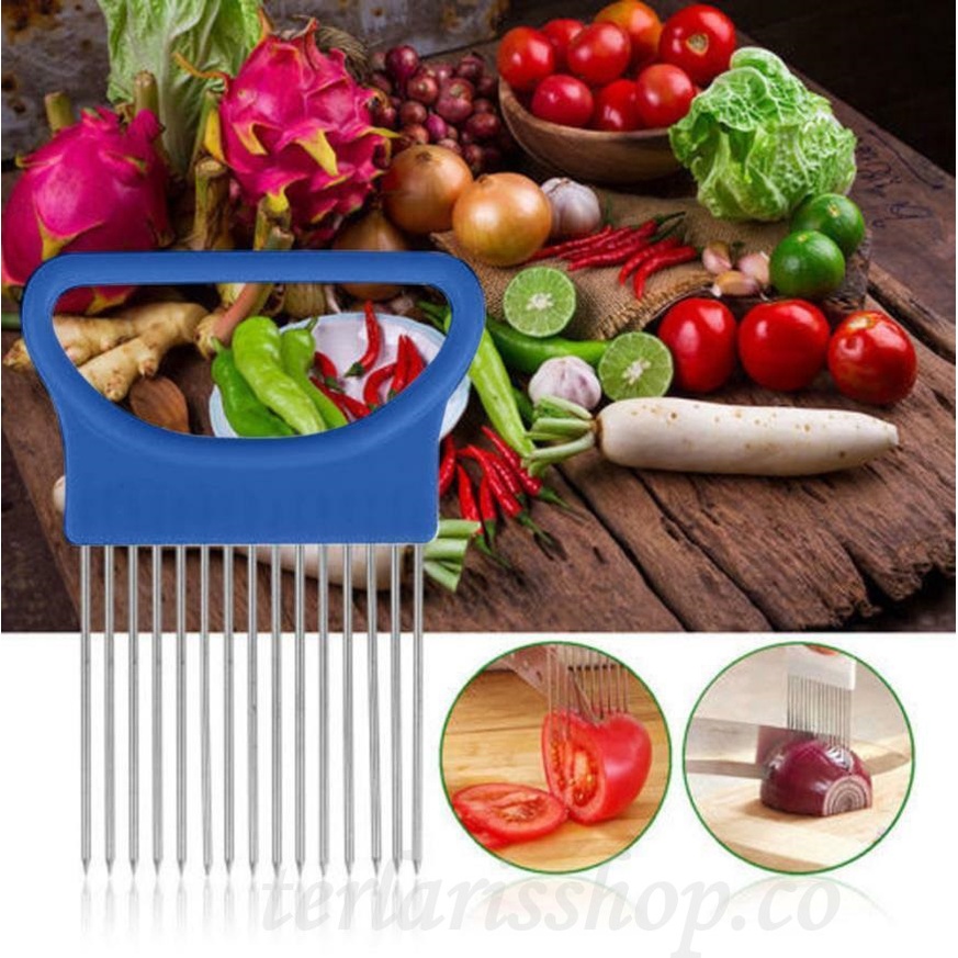 Jual Pengiris Bawang Merah Alat Pengiris Sayur Kentang Onion Slicer ...