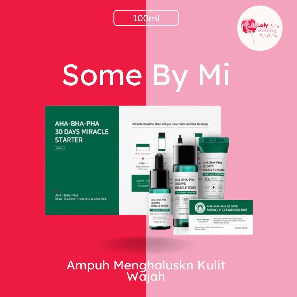 Jual SOME BY MI - SOMEBYMI AHA BHA PHA 30 Days Miracle Starter Kit ...