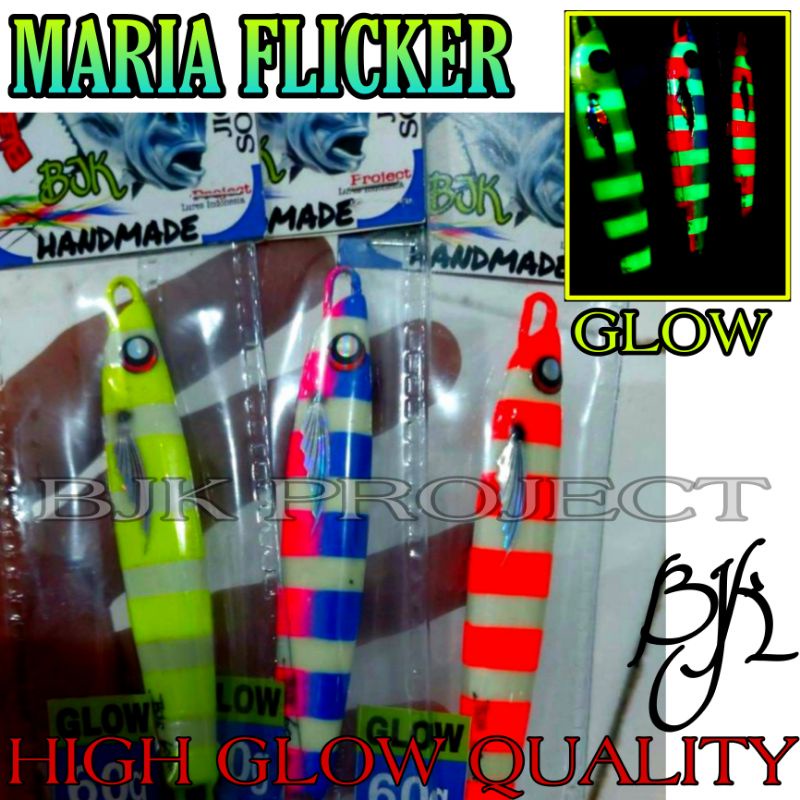 Jual MARIA FLICKER 100g FULL GID FULL ZEBRA UV COLOUR | Shopee Indonesia