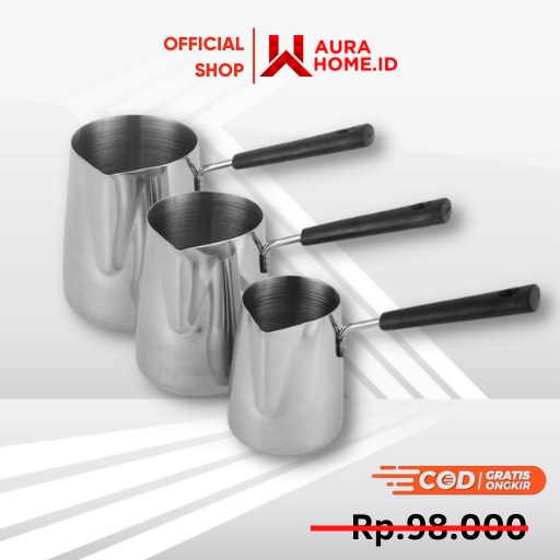 Jual Gelas Kopi Espresso Latte Long Handle Stainless Steel 350ml 600ml ...