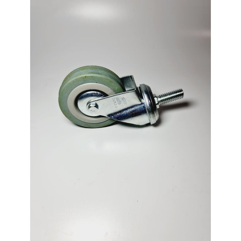 Jual Roda rak/funiture srew/Roda drat karet abu abu 2 inch polos ...
