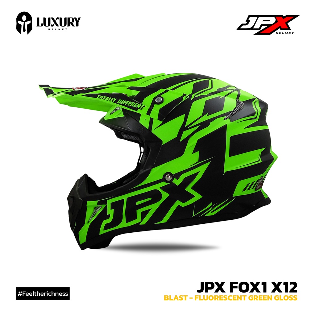 Jual Helm Keren - Helm JPX FOX1 - X12 - Blast - Helm FullFace - Offroad ...