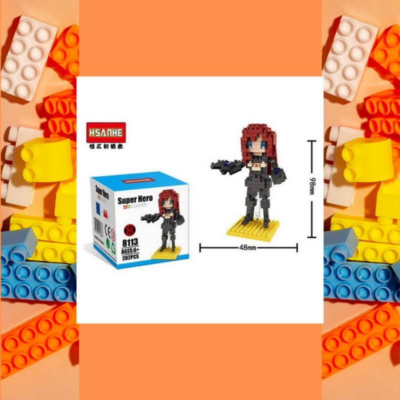 Jual Mainan Anak Lego BLACK WIDOW MICROBLOCKS | Shopee Indonesia