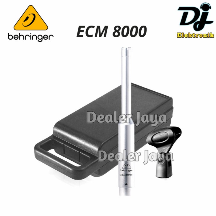 Jual Mic RTA / Condensor Behringer ECM 8000 / ECM8000O | Shopee Indonesia