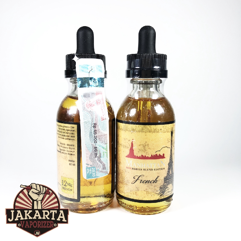 Jual MANHATTAN FRENCH 60ML 3MG 6MG 9MG 12MG 18MG 24MG RUM VANILLA ...