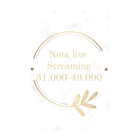 Jual nota live streaming checkout 1kg + adm shopee | Shopee Indonesia