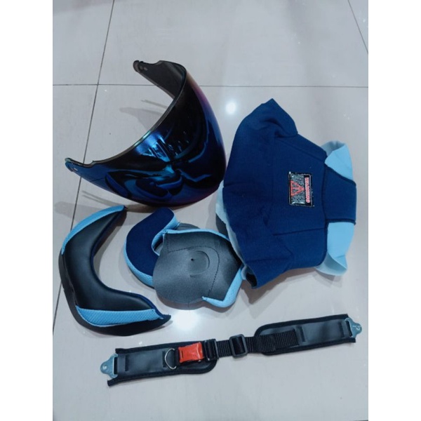 Jual busa helm gm evolution fullset + tali + kaca helm gm evolution ...
