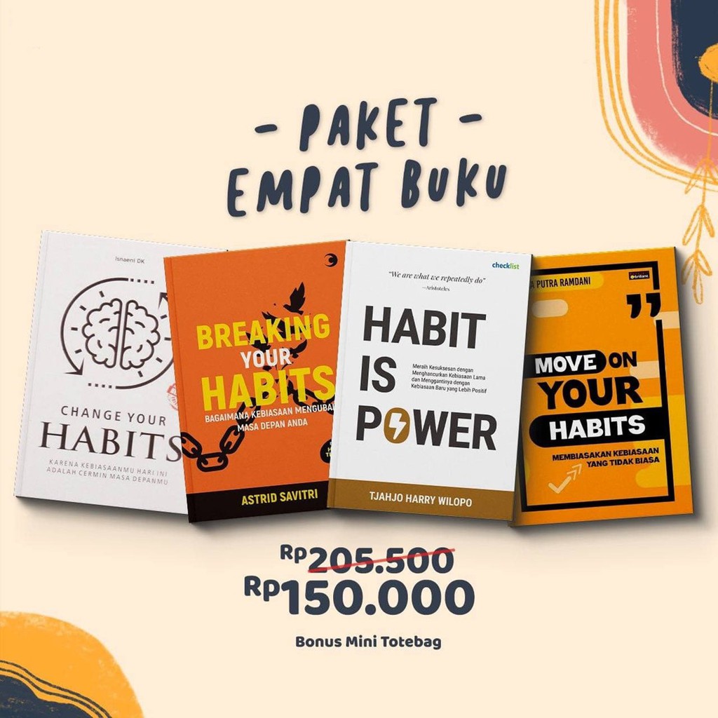 Jual Buku Habit Is Power - Checklist & Paketan Murce Kece (Motivasi ...