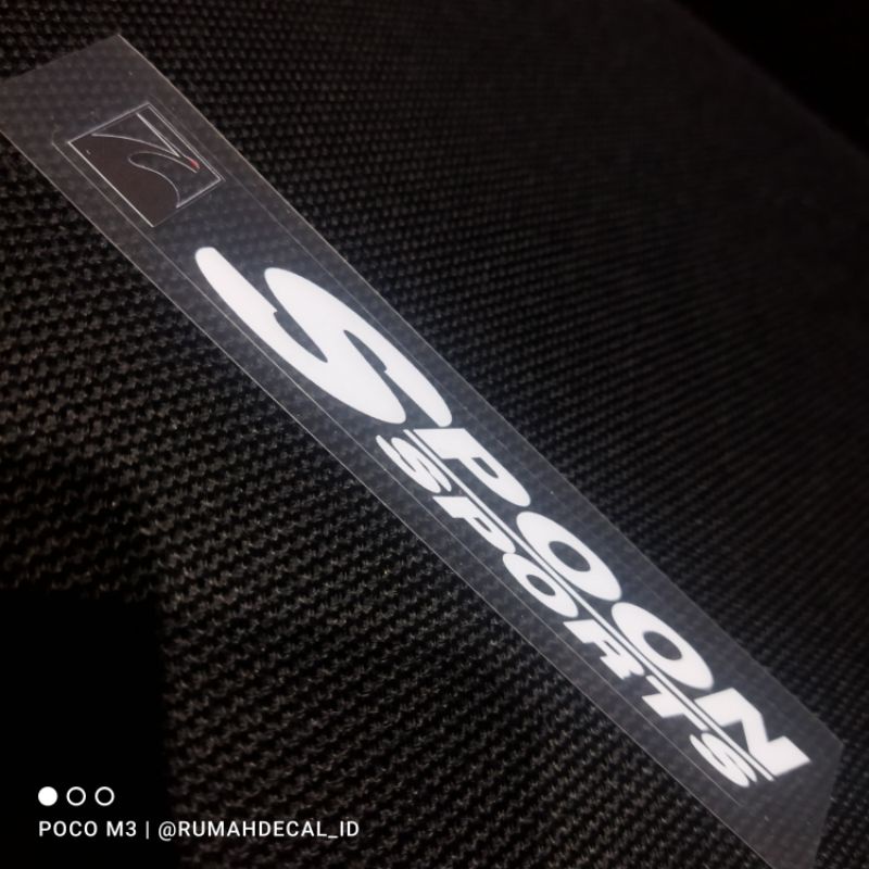 Jual Stiker Kaca JDM Spoon Sport | Shopee Indonesia