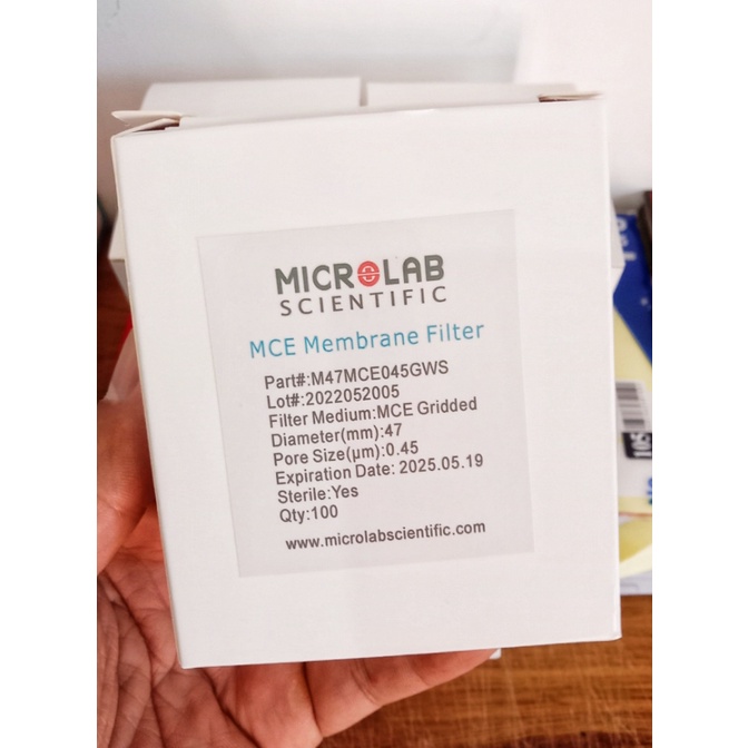 Jual MCE Membrane Filter 47 mm Pori 0.45 Um Sterile | Shopee Indonesia