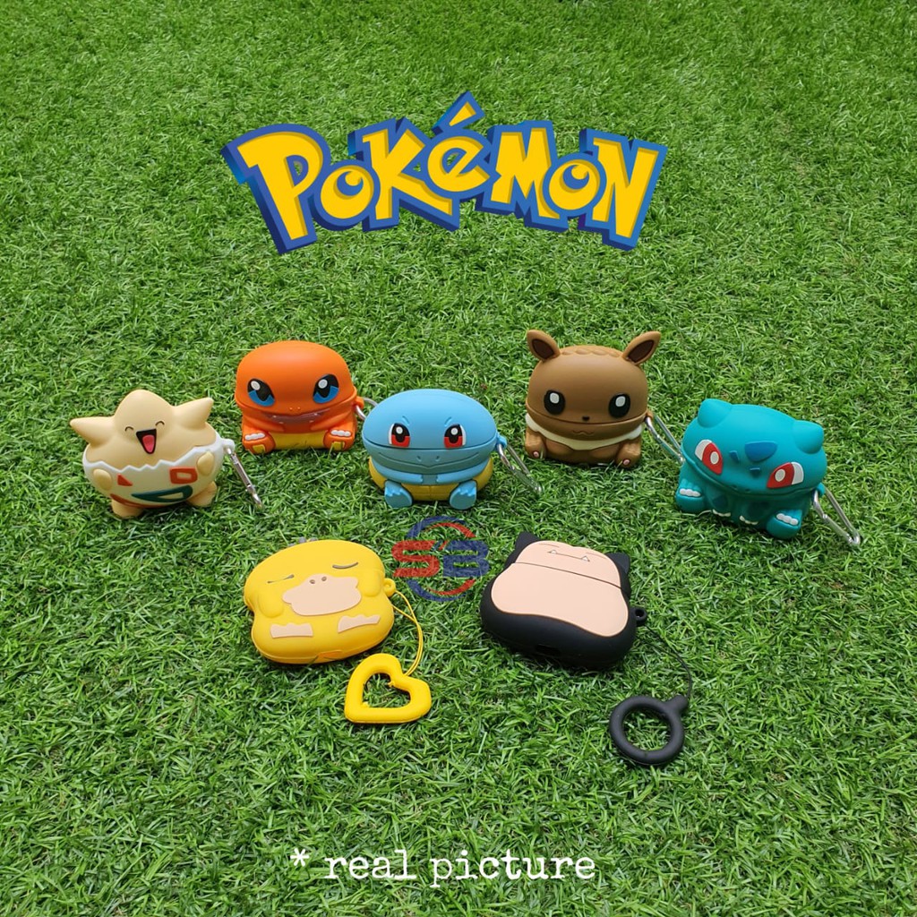 Jual Casing AirPods Pro Pokemon Series Soft Case Silikon + Gantungan ...