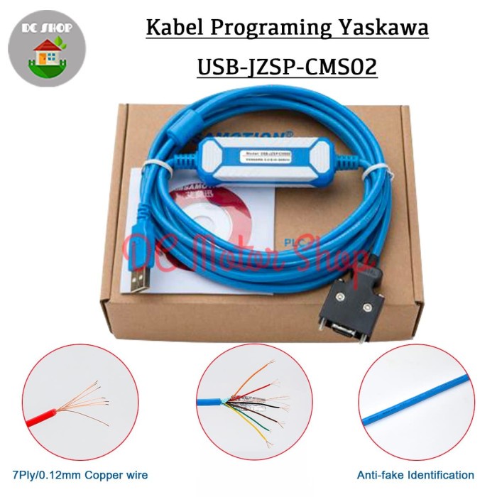 Jual Kabel Programming USB-JZSP-CMS02 Servo Debug Cable Yaskawa / Sigma ...
