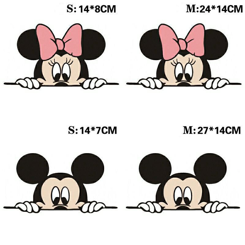 Jual STIKER MOBIL STICKER CUTTING MICKY MOUSE BUAT SPION MOBIL BODY ...