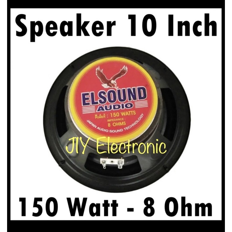 Jual Speaker 10 Inch Elsound 150 watt 8 ohm | Shopee Indonesia