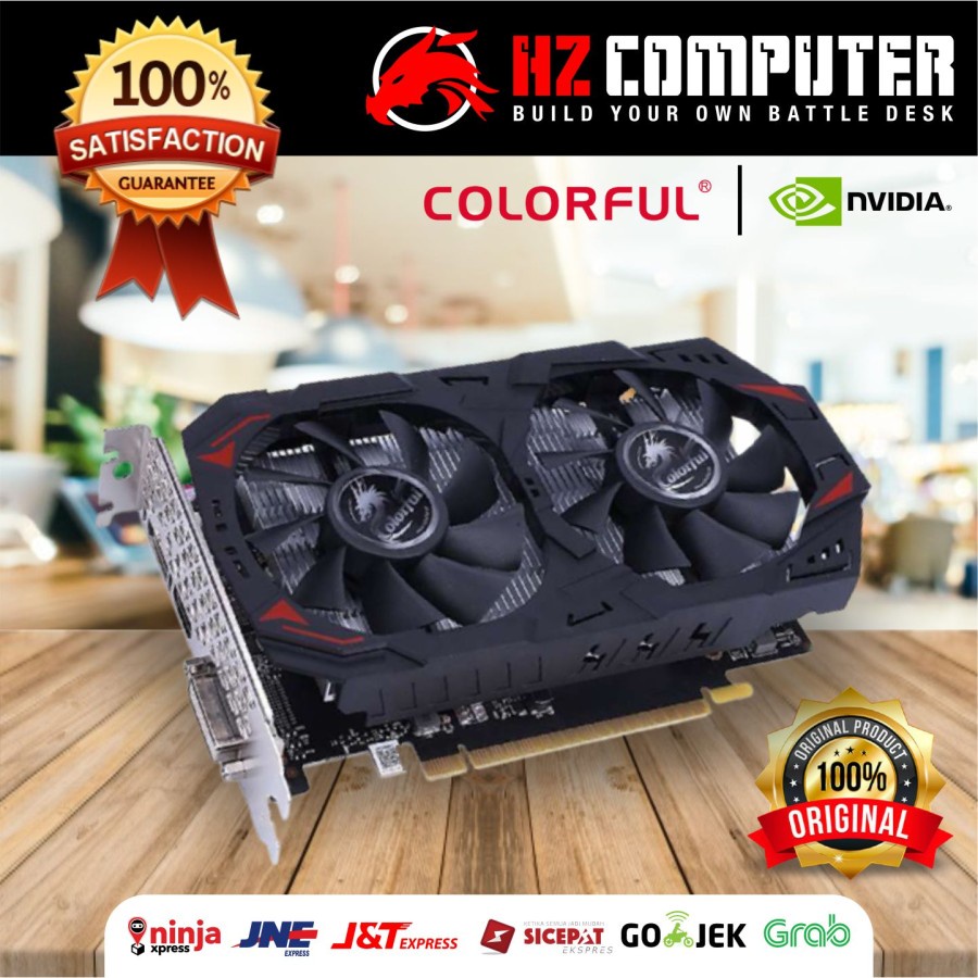 Jual COLORFUL GeForce GTX 1050 Ti 4G-V - 4GB GDDR5 128-Bit | NVIDIA ...
