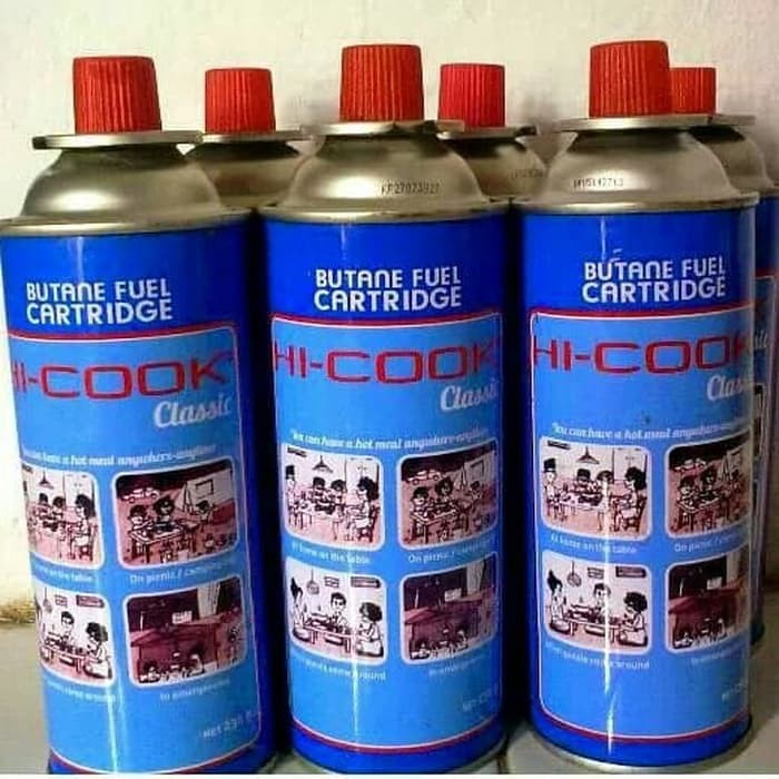 Jual Hi-cook/Gas tabung/kompor/hicook 230 gr | Shopee Indonesia