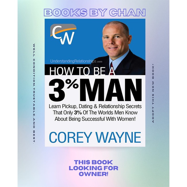 Jual How to Be a 3 Man, Winning the Heart of the Woman of Your Dreams ...