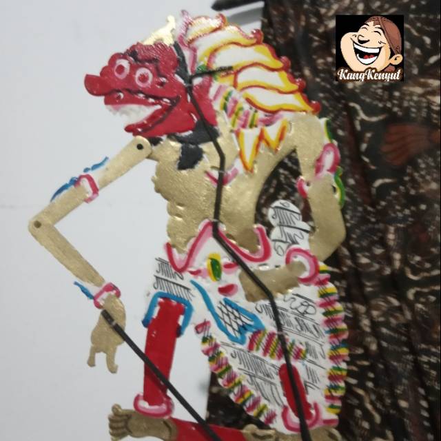 Jual Wayang kulit buto rambut geni, kidangan 30cm | Shopee Indonesia