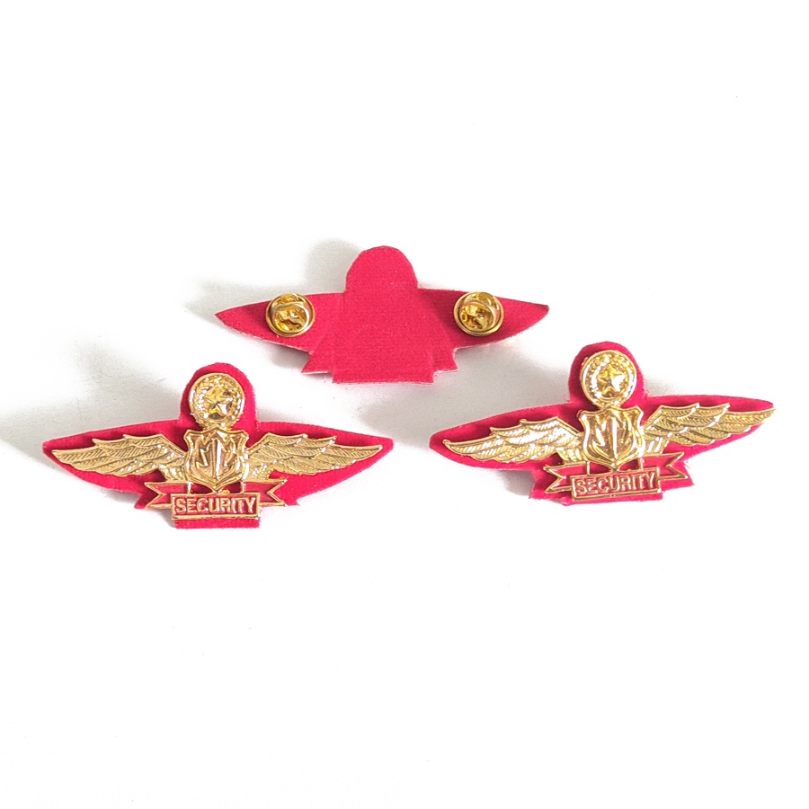 Jual Wing Brevet Security - Wing Lencana Satpam Security | Shopee Indonesia