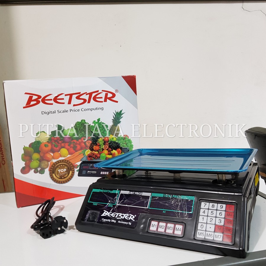 Jual TIMBANGAN DIGITAL 30KG BEETSTER ECO ACS TIMBANG KUE MAKANAN BUAH ...
