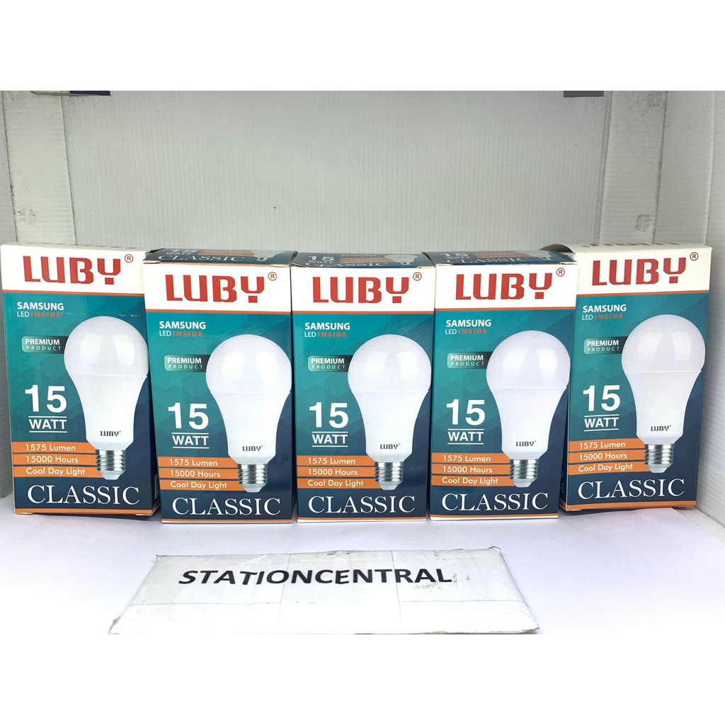 Jual Lampu Bohlam Luby Classic LED 15 Watt LED Bulb | Shopee Indonesia