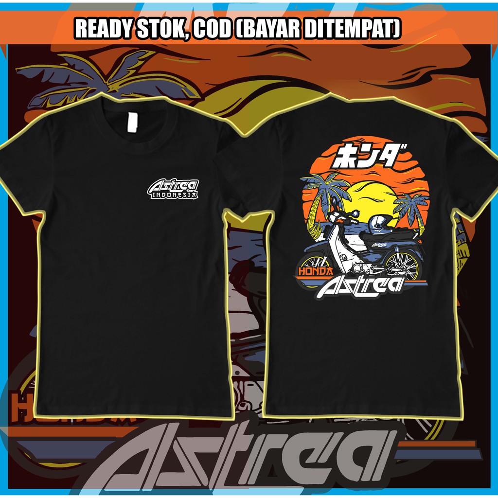 Jual KAOS MOTOR / KAOS HONDA ASTREA / KAOS MOTOR HONDA ASTREA INDONESIA TERBARU / BAJU ASTREA ...