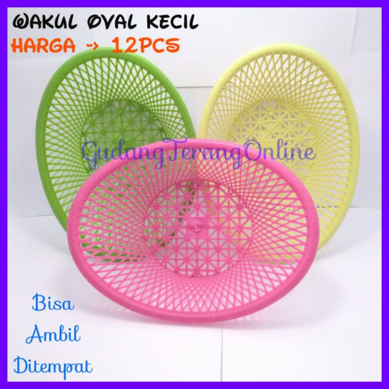 Jual ISI 12PCS!! Wakul Oval Kecil / Wakul lubang ori / Wakul sayur ...