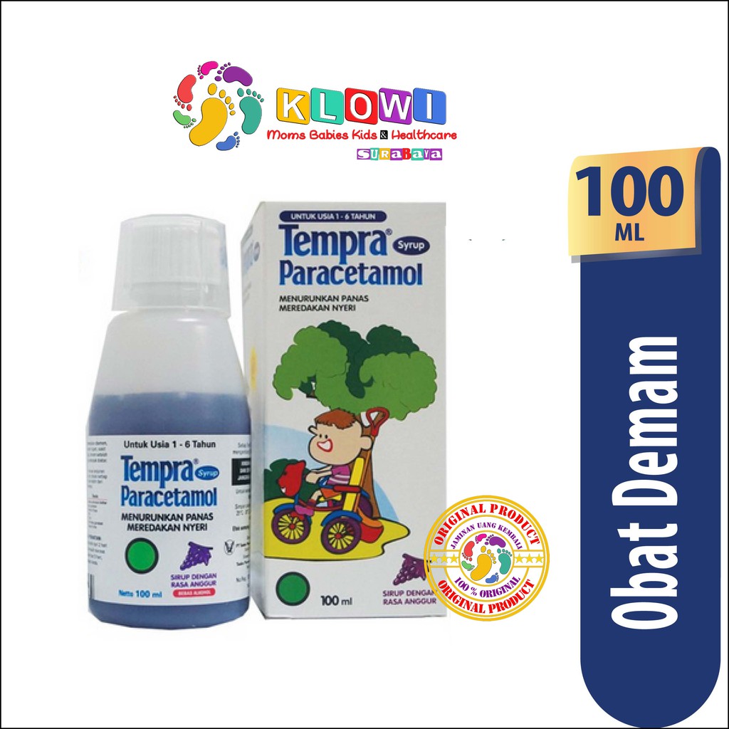 Jual Tempra Sirup Obat Demam - 100 mL | Shopee Indonesia