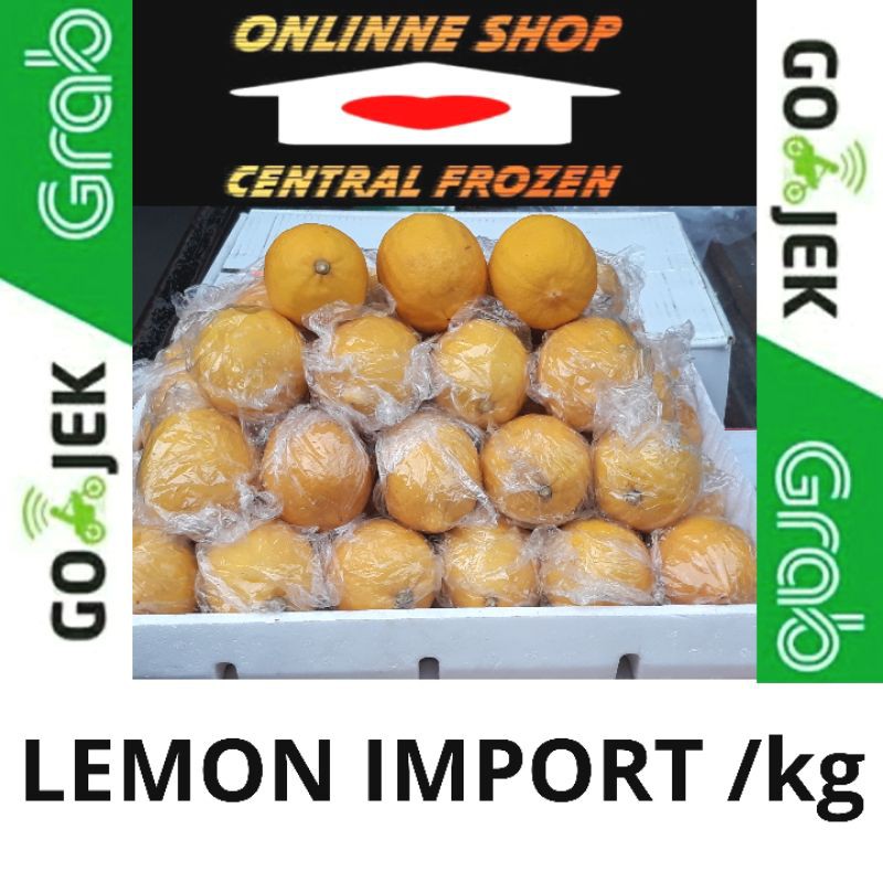 Jual BUAH LEMON IMPORT / KG BUAH SEGAR / FRESH FRUIT | Shopee Indonesia