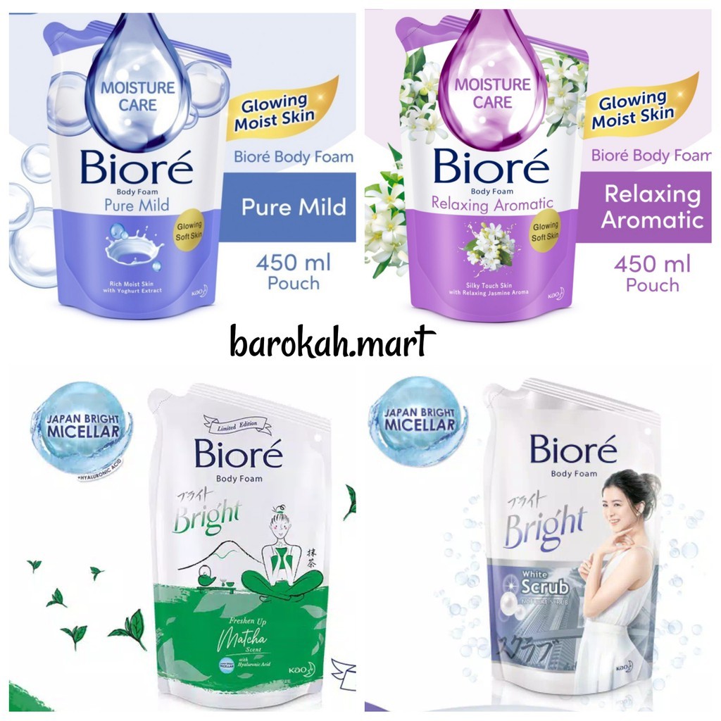 Jual Biore sabun cair refill 400 ML | Shopee Indonesia