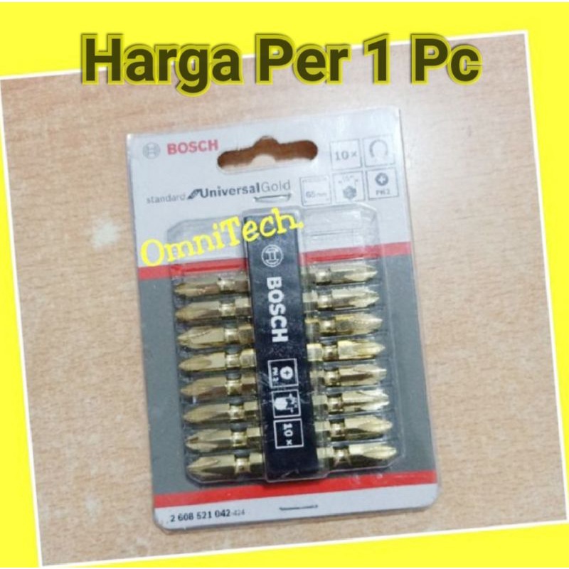 Jual "1 Pc" Mata Bor Obeng + Magnet Plus PH 2 - 65mm Bosch 65 mm Two ...
