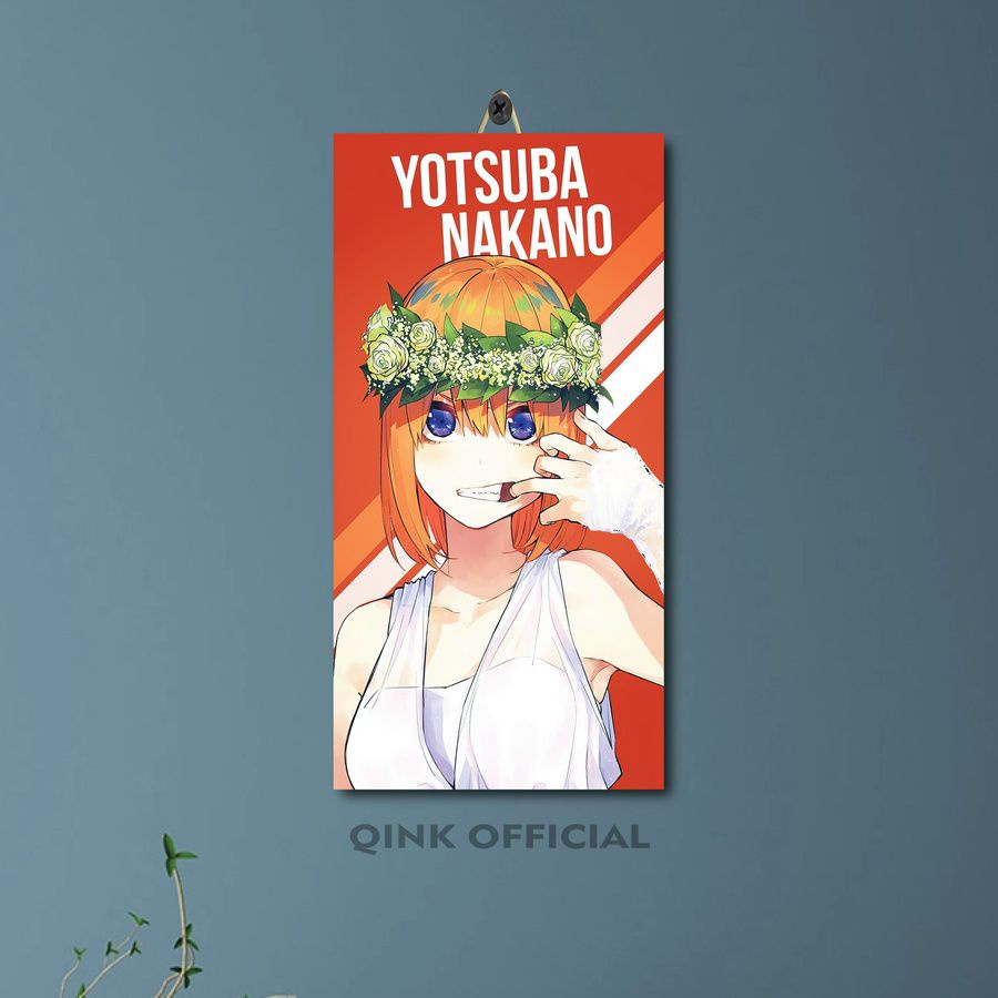 Jual POSTER DINDING BESAR YOTSUBA NAKANO CUTE GOTOUBUN 15X30 CMX4M ...
