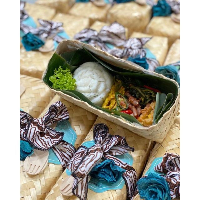 Jual Besek Bambu 25x10 Besek Persegi Panjang Besek Cantik Natural Pegon ...