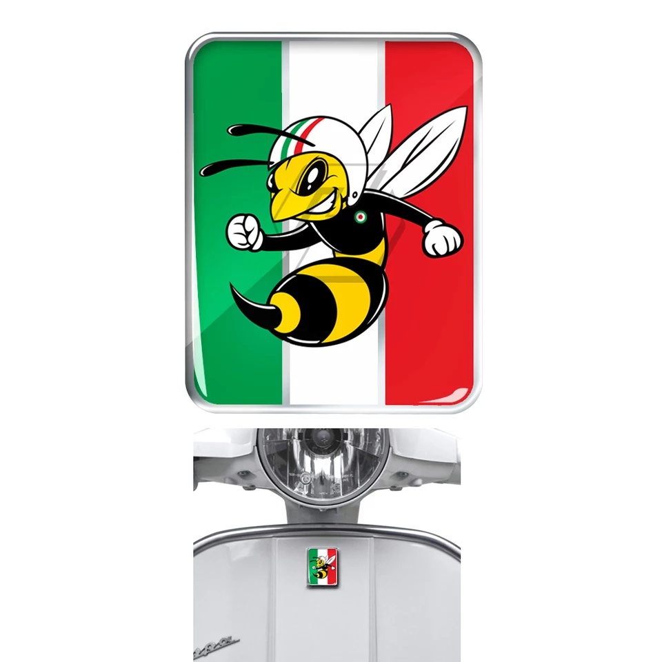Jual Stiker Sticker Vespa Bee Tawon Italian Wasp 2 | Shopee Indonesia