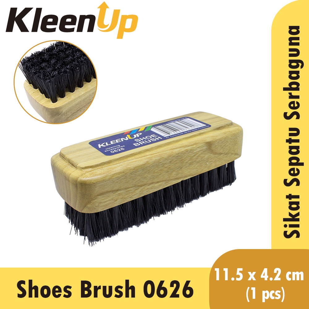 Jual Myhomey Kleen Up Sikat Sepatu 0626 Sikat Kayu Sikat Bulat Nilon ...