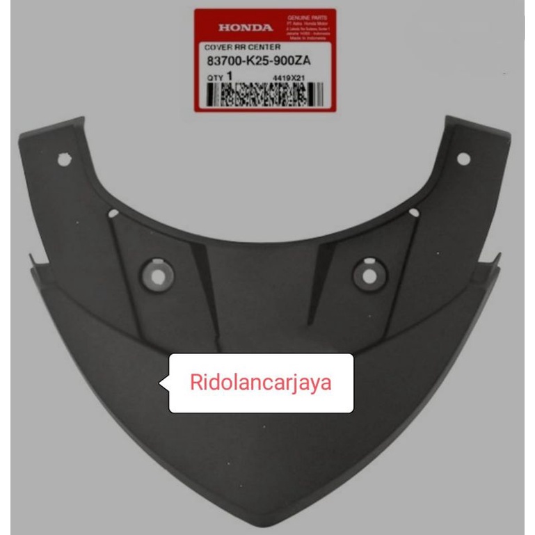 Jual COVER SAMBUNGAN BODY BELAKANG COVER REAR CENTER BEAT FI ESP (2012 ...