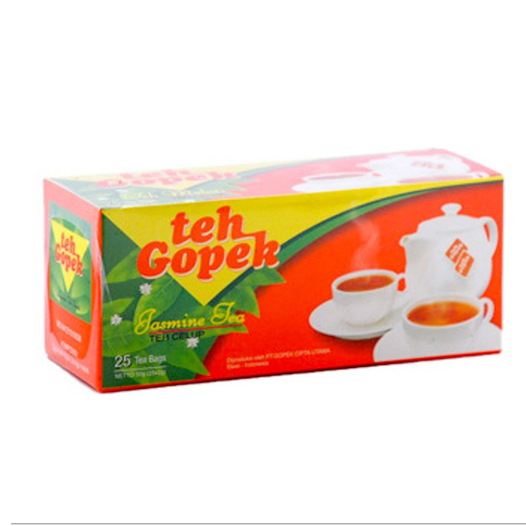 Jual TEH GOPEK JASMINE TEA ISI 25 PCS | Shopee Indonesia