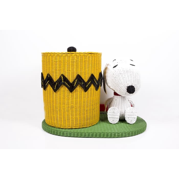 Jual Flamingo Rattan - Keranjang Rotan Snoopy | Shopee Indonesia
