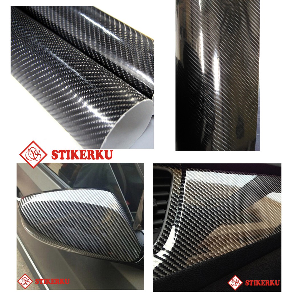 Jual Stiker Karbon 5D/ Wall Sticker / Stiker motor/ karbon 5 dimensi ...
