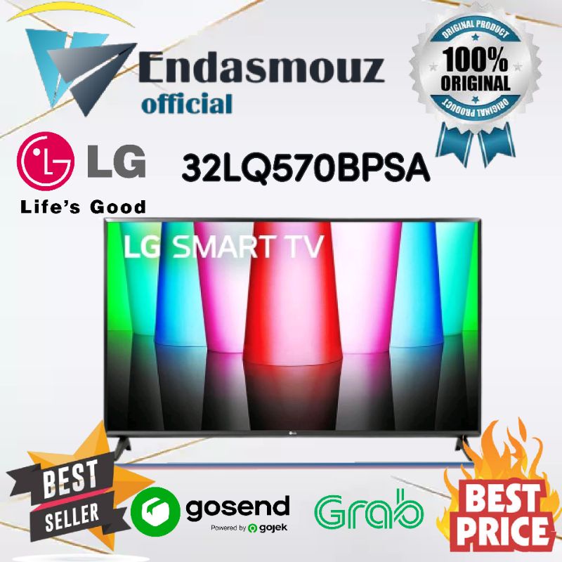 Jual LG LED TV 32LQ570BPSA / 32LQ570 , SMART TV 32 INCH | Shopee Indonesia