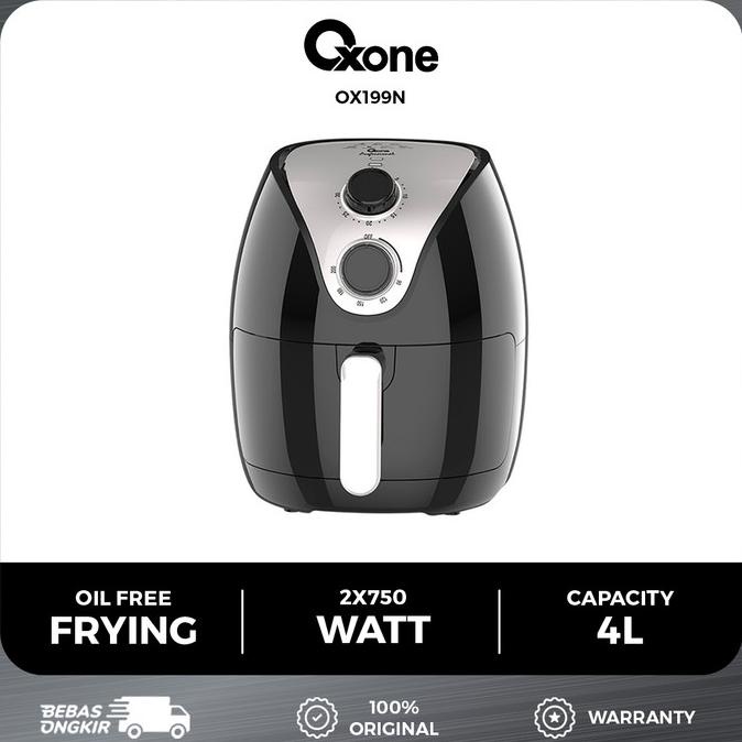 Jual Oxone OX199N Air Fryer Healthy Food Capacity 4L Premium stok ...