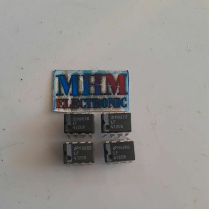 Jual IC LF 412 NEW ic dual opamp Baru | Shopee Indonesia