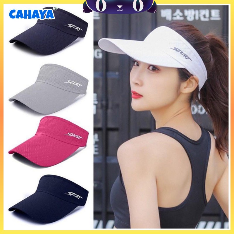 Jual Topi Golf/Tenis Adjustable Warna Polos Untuk Pria/Wanita S2 ...
