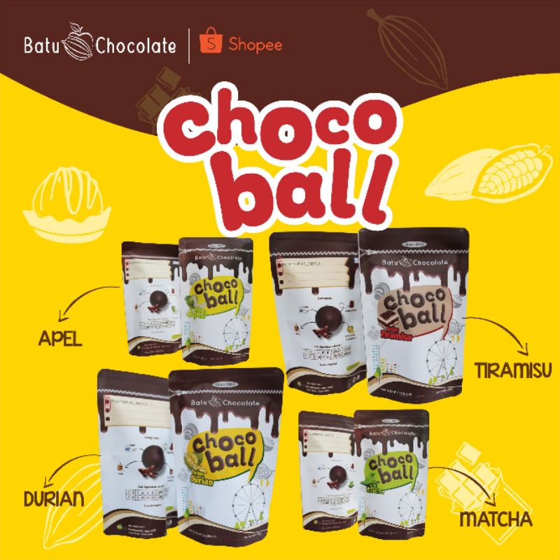 Jual One Mandiri Sukses - Paket Chocoball Varian Rasa Mix isi 4 + Goodie Bag - Oleh Oleh Khas ...