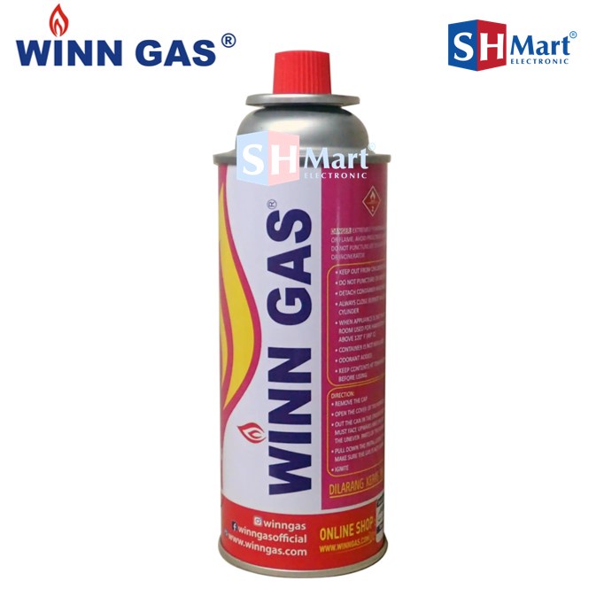 Jual TABUNG GAS MINI KALENG WINNGAS 235 GRAM BUTANE CARTRIDGE | Shopee ...