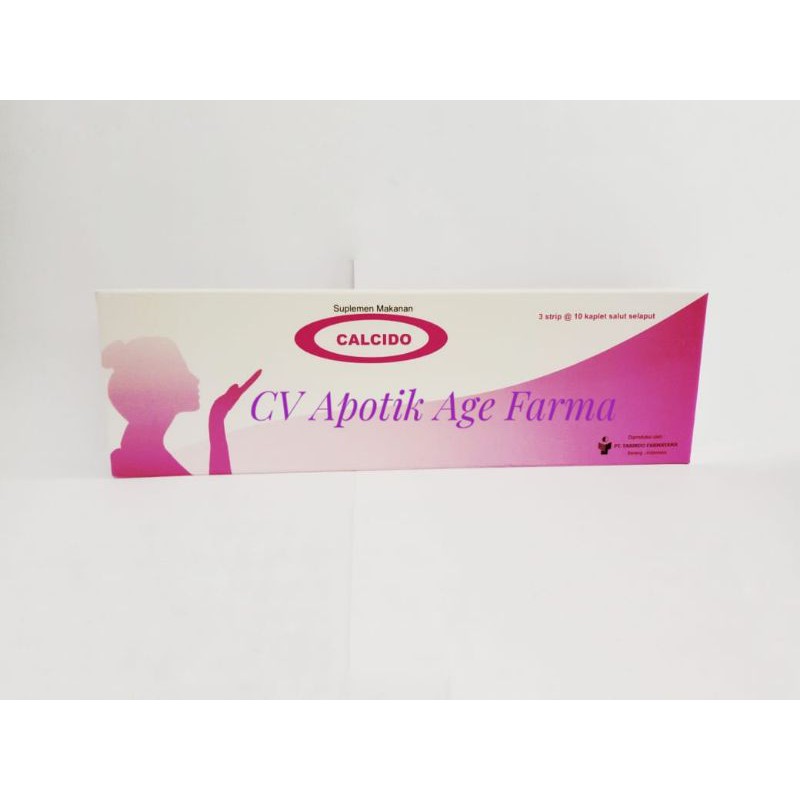 Jual Calcido Caplet isi 30 (Yarindo) | Shopee Indonesia