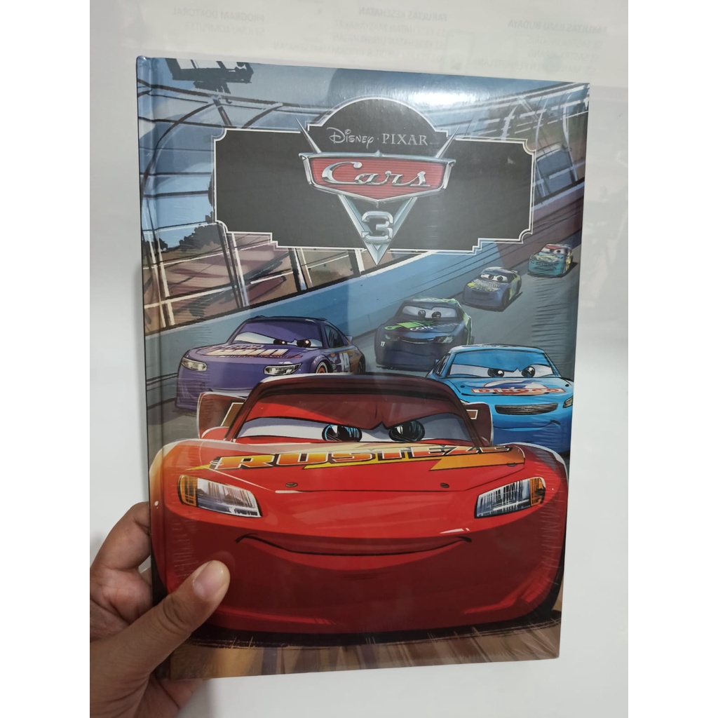 Jual HC Padded Disney Cars 3 English Story Book Import book | Shopee ...