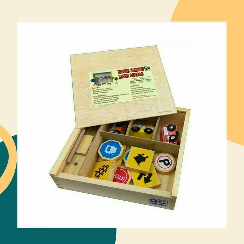Jual Mainan kayu anak Nobie Rambu Lalu Lintas - Mainan Anak Edukatif ...