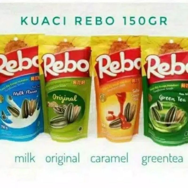 Jual Kuaci Rebo 150g | Shopee Indonesia